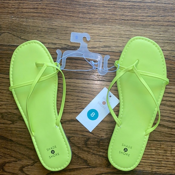 Shade & Shore | Shoes | Nwt Line Flat Sandals | Poshmark